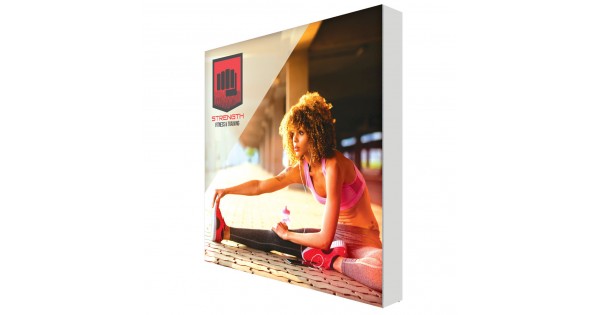 10 x 10 ft. Light Wall Backlit Double-Sided (Graphic Package)